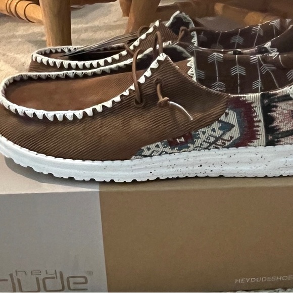 Hey Dude | Shoes | Hey Dude Shoes Wendy Rodeo Tan Aztec Buckle ...